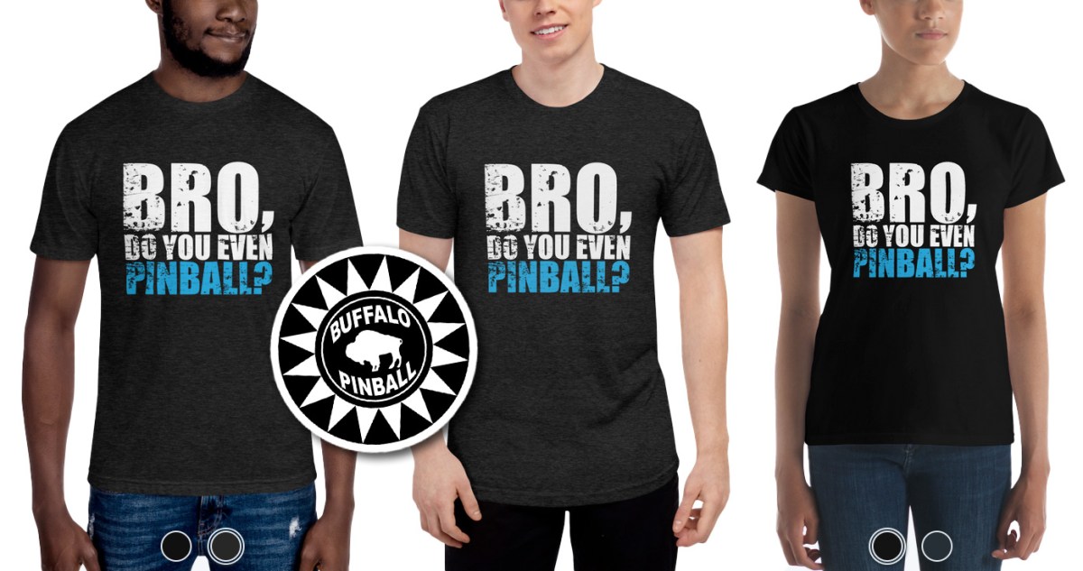 Merch is back! | Buffalo Pinball